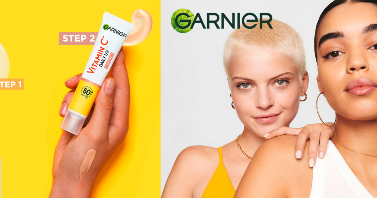 Garnier Vitamin C Glow-Routine